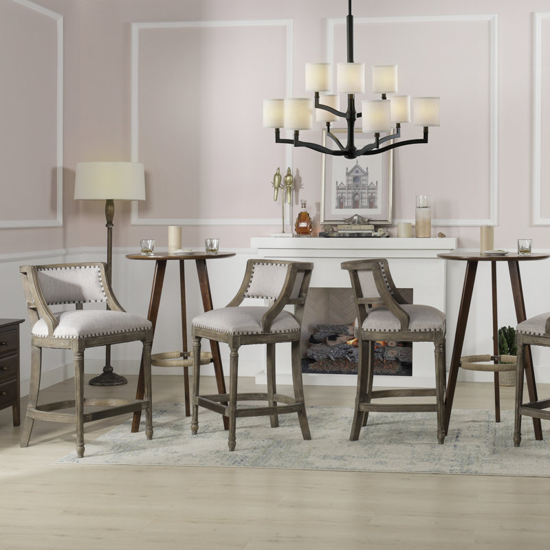Gracie Oaks Grice Bar & Counter Stool & Reviews | Wayfair