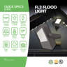 Green Light Depot GREENLIGHTDEPOT LED Flood Light - FL3-15W - 1968Lm ...
