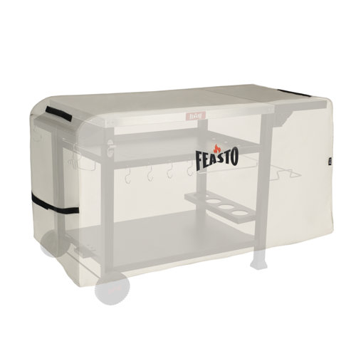 Feasto Outdoor Grill Cart Dining Table Cover 50.4'' W x 23.6'' D | Wayfair