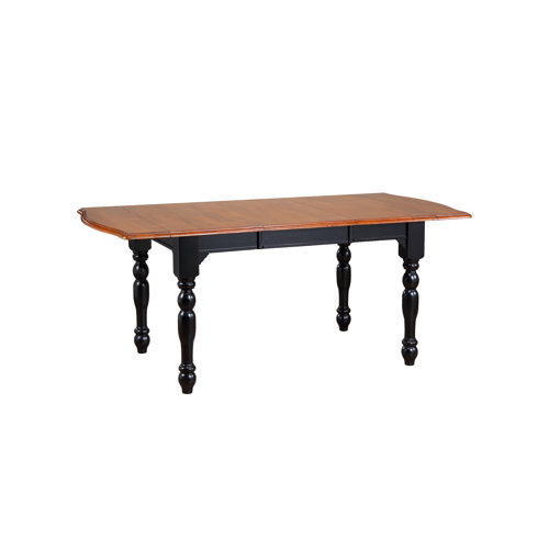 One Allium Way® Azizi 5 - Piece Extendable Solid Wood Dining Set ...