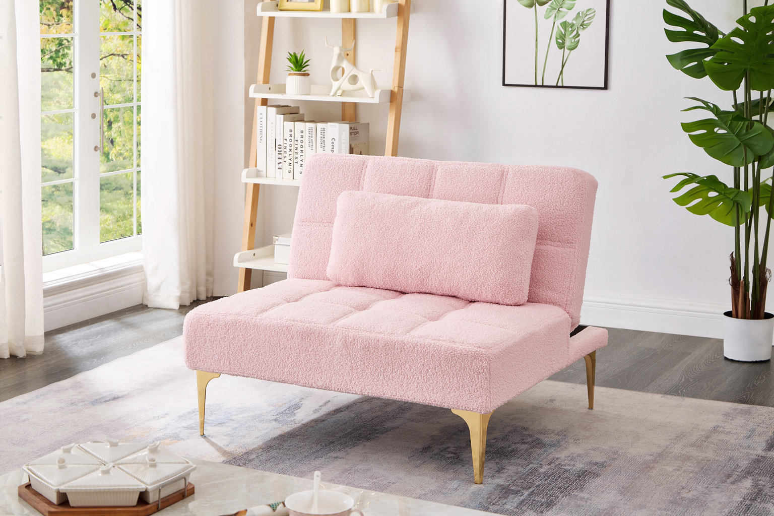 Mercer41 Convertible sofa bed futon - Wayfair Canada