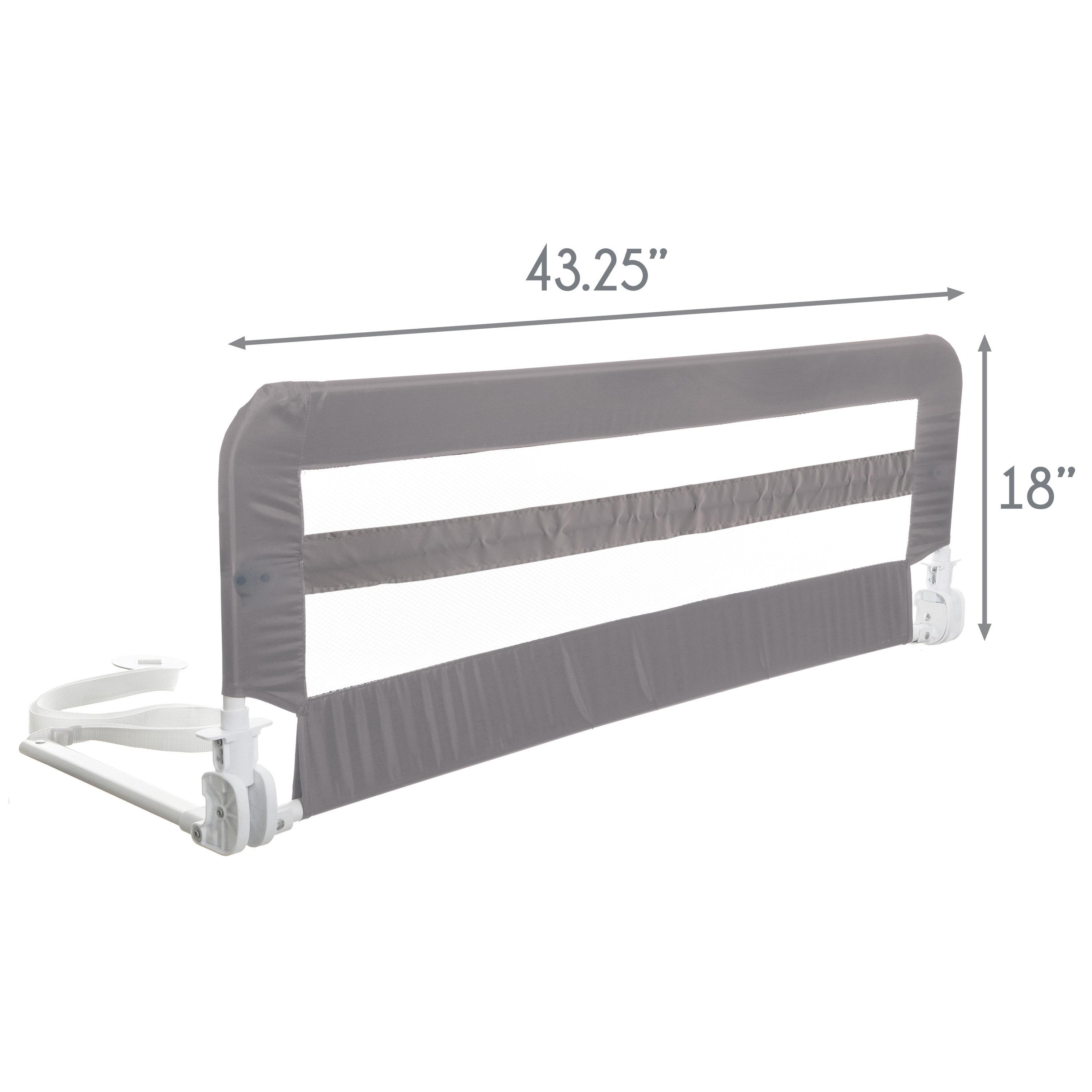 Little Chicks Sydney Foldable & Portable Toddler Bed Rail & Reviews ...