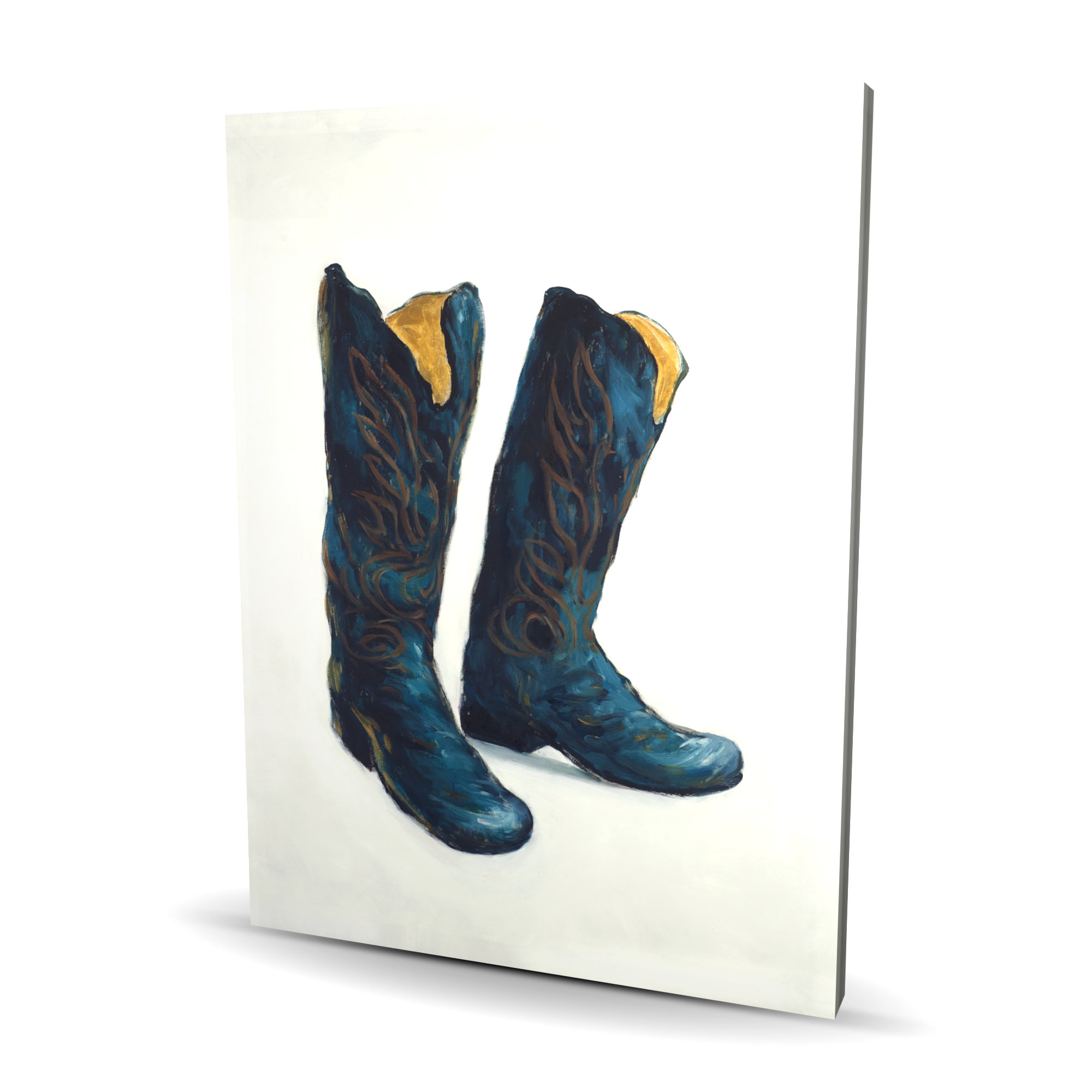 Begin Edition International Inc. Leather Cowboy Boots - Still Life ...