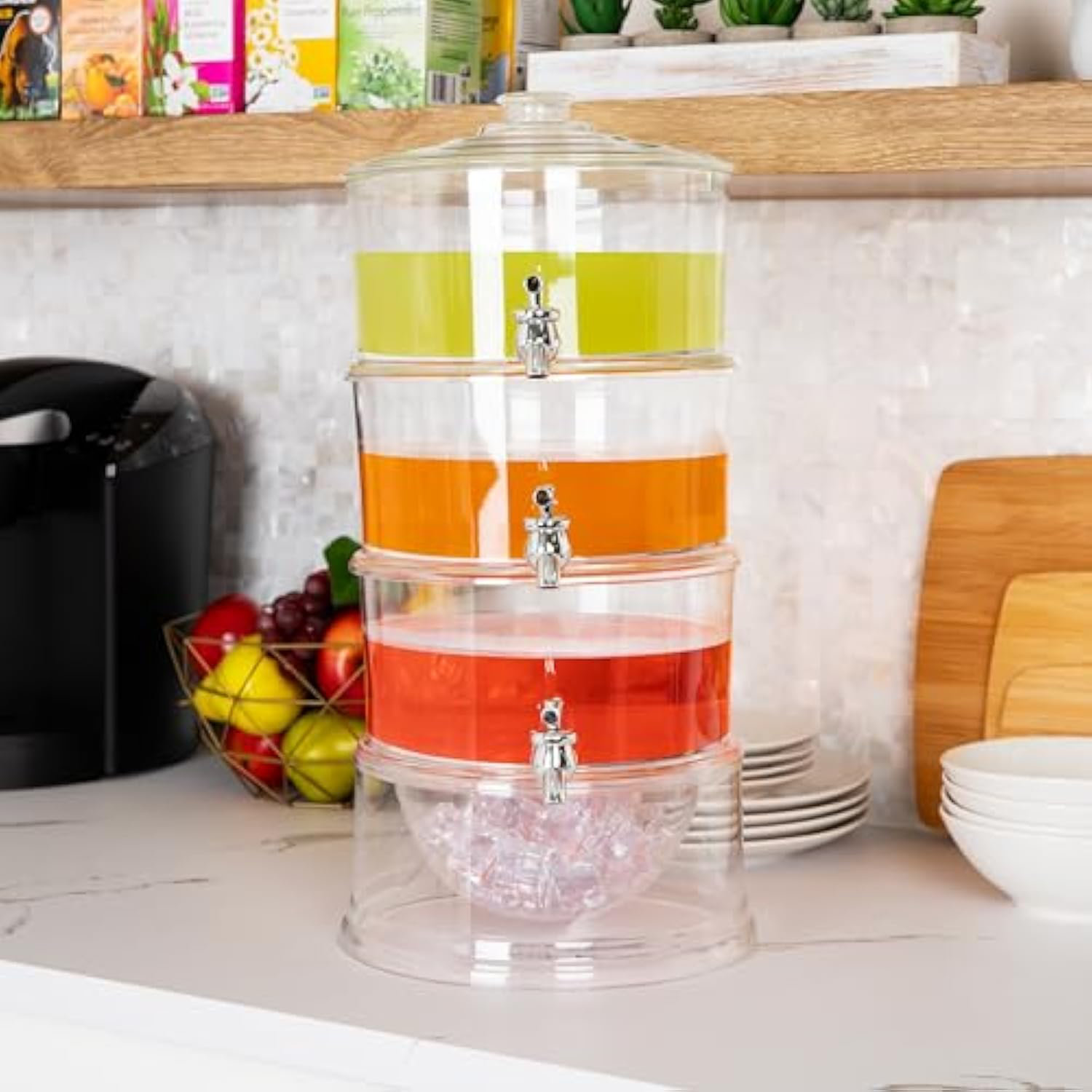Prep & Savour Drink Parties, Beverage Tower Dispenser Punch, Sangria ...