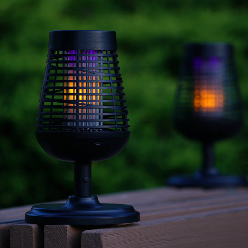 Pic Flickering Flame Solar Bug Zapper Insect Killer Torch & Reviews ...