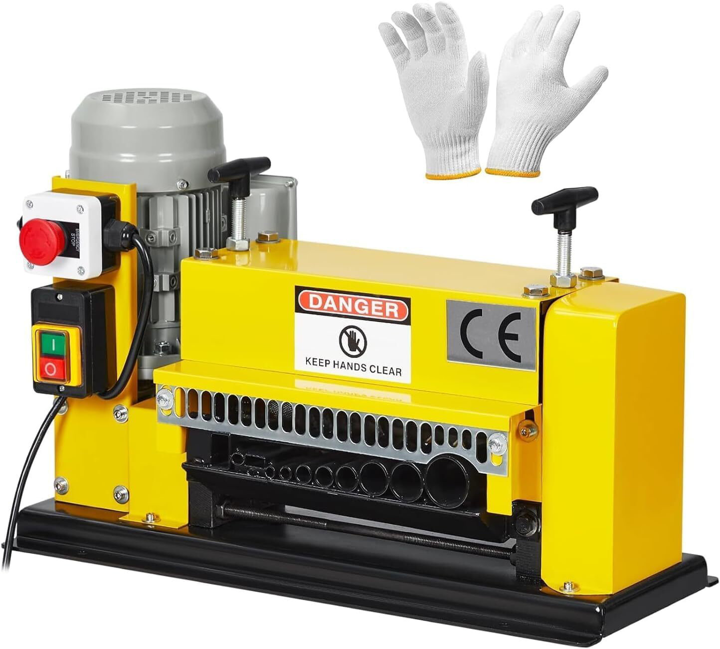 babevy Electric Wire Stripping Machine 0.06 Inch -1.5 Inch, 370W ...