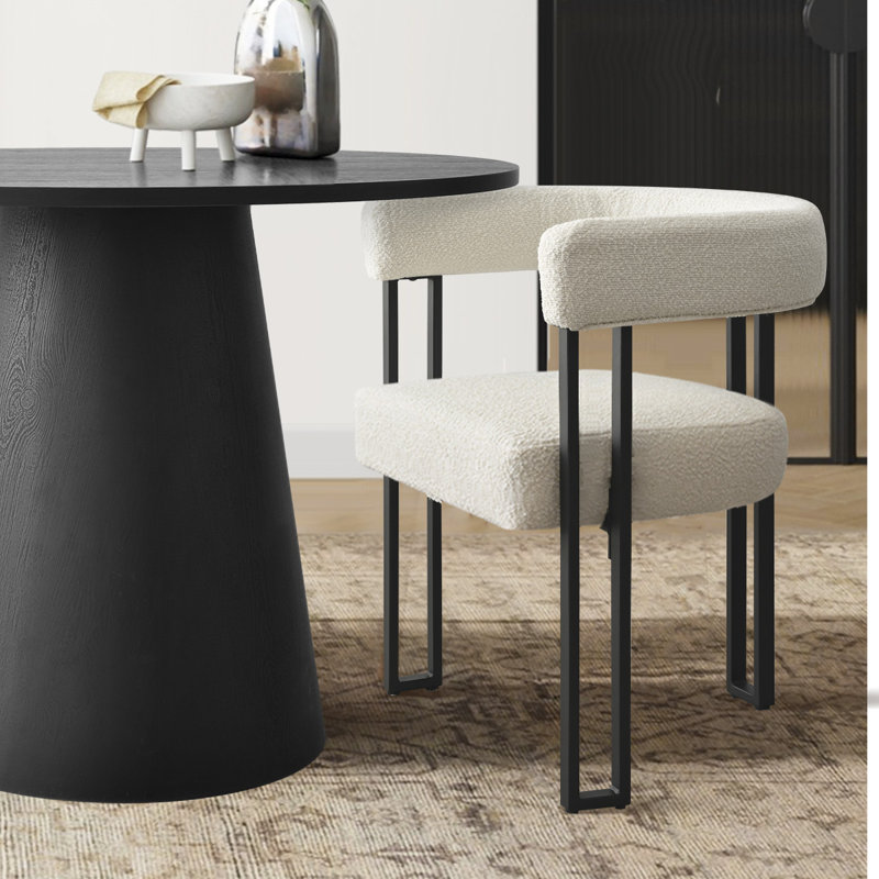 Wade Logan® Fellman2 Pack Fabric Arm Chair in Beige & Reviews | Wayfair