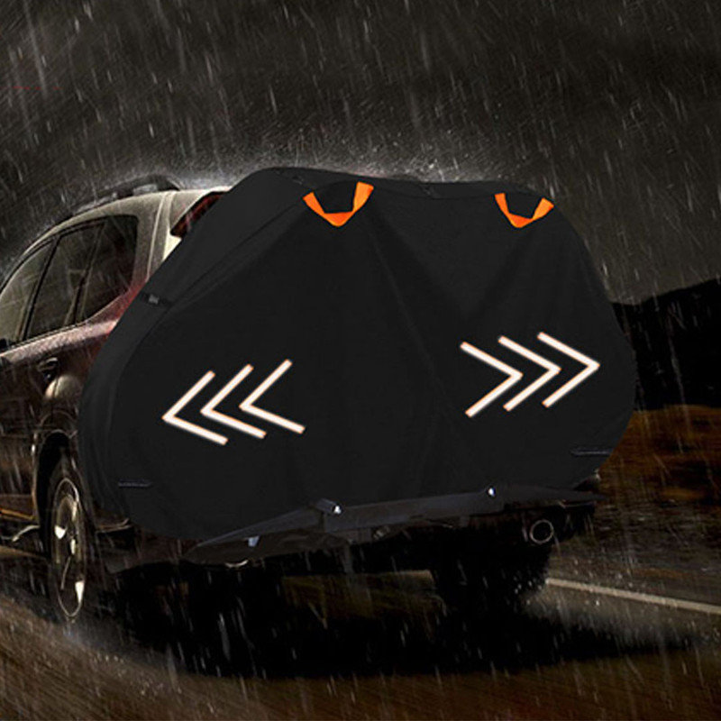 ZILNOX Bike Cover for Transport on Rack, 600D Outdoor Storage Bike ...