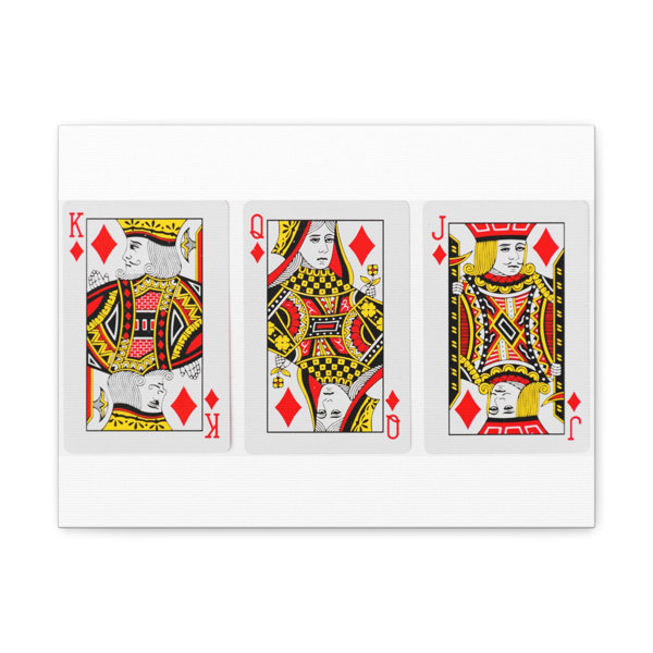 Astoria Grand Diamonds Playing Cards Full Deck Playing Card Canvas Wall ...