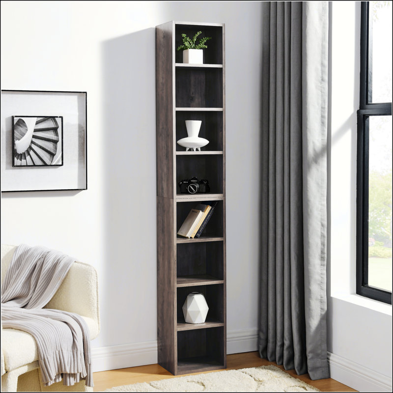 Millwood Pines 8-Tier Media Tower Rack | Wayfair