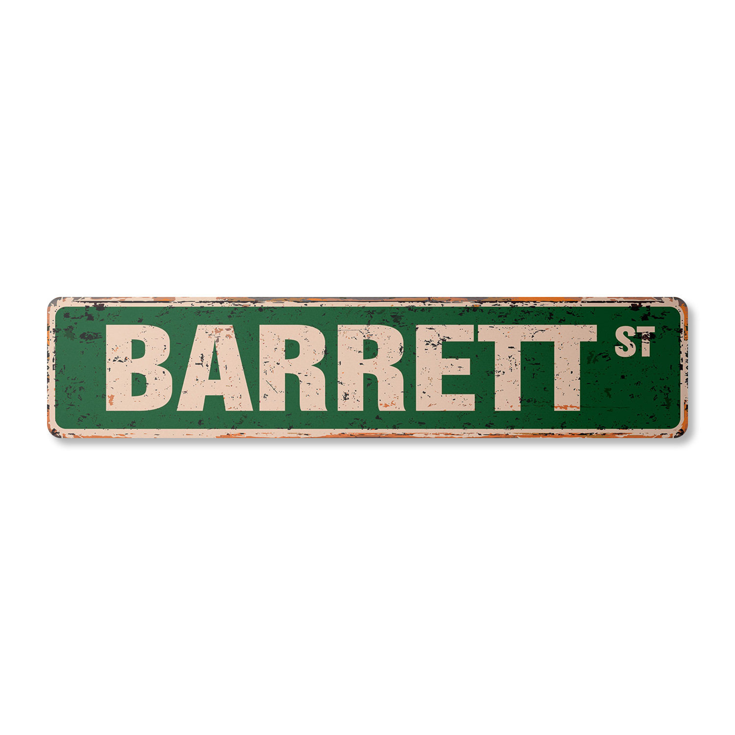 SignMission Barrett Aluminum Street Sign | Wayfair