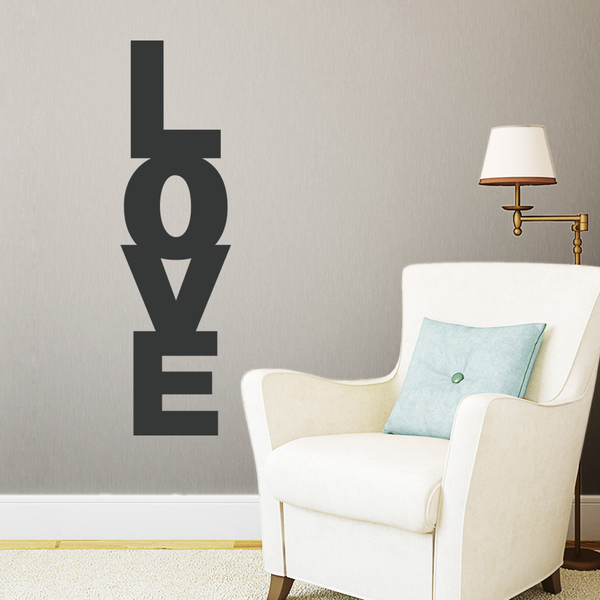 Wallums Wall Decor Stack of Love Wall Decal - Wayfair Canada