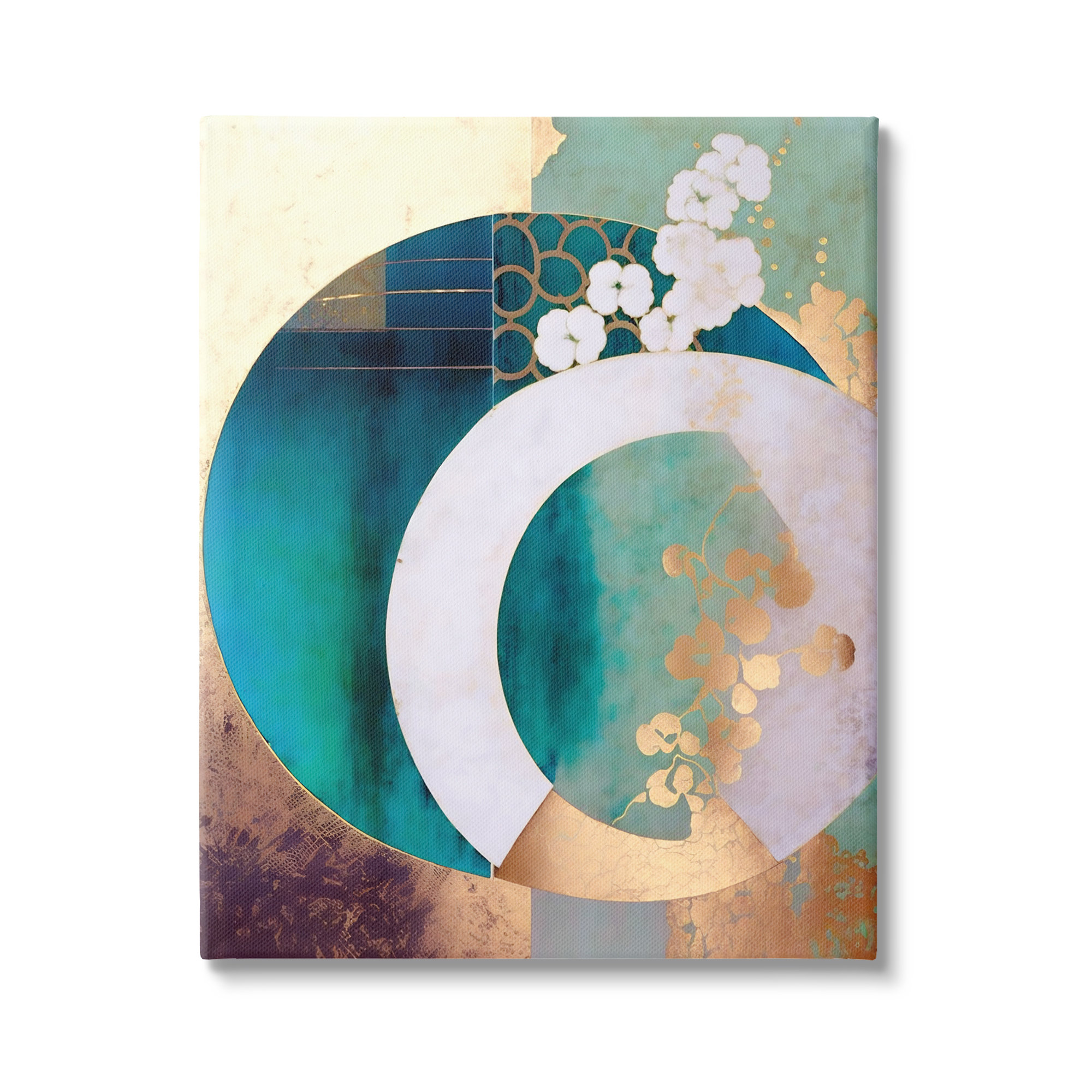 Wrought Studio™ Asian Moon Abstraction Canvas Wall Art Design By Ray ...