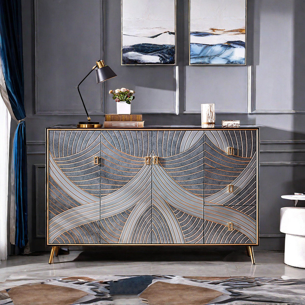 Atta Avenue American Style Light Luxury Accent Cabinet Accent Cabinet ...