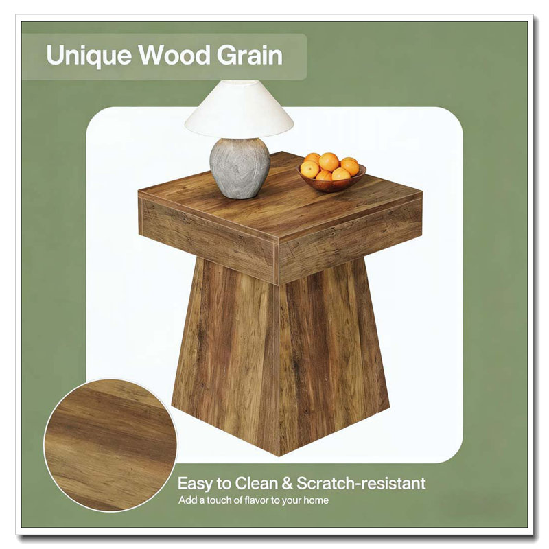 Latitude Run® Narrow Nightstand,Sofe Table,Square Coffee Table | Wayfair