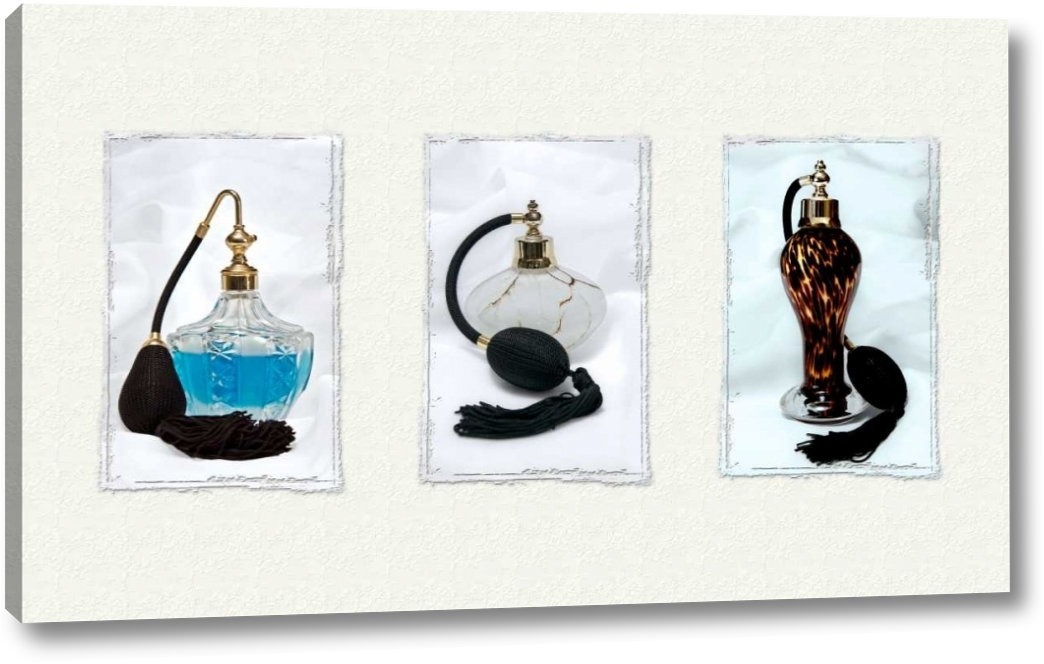 House of Hampton® 'Perfume Triptych I' by C. Thomas McNemar Giclee Art ...