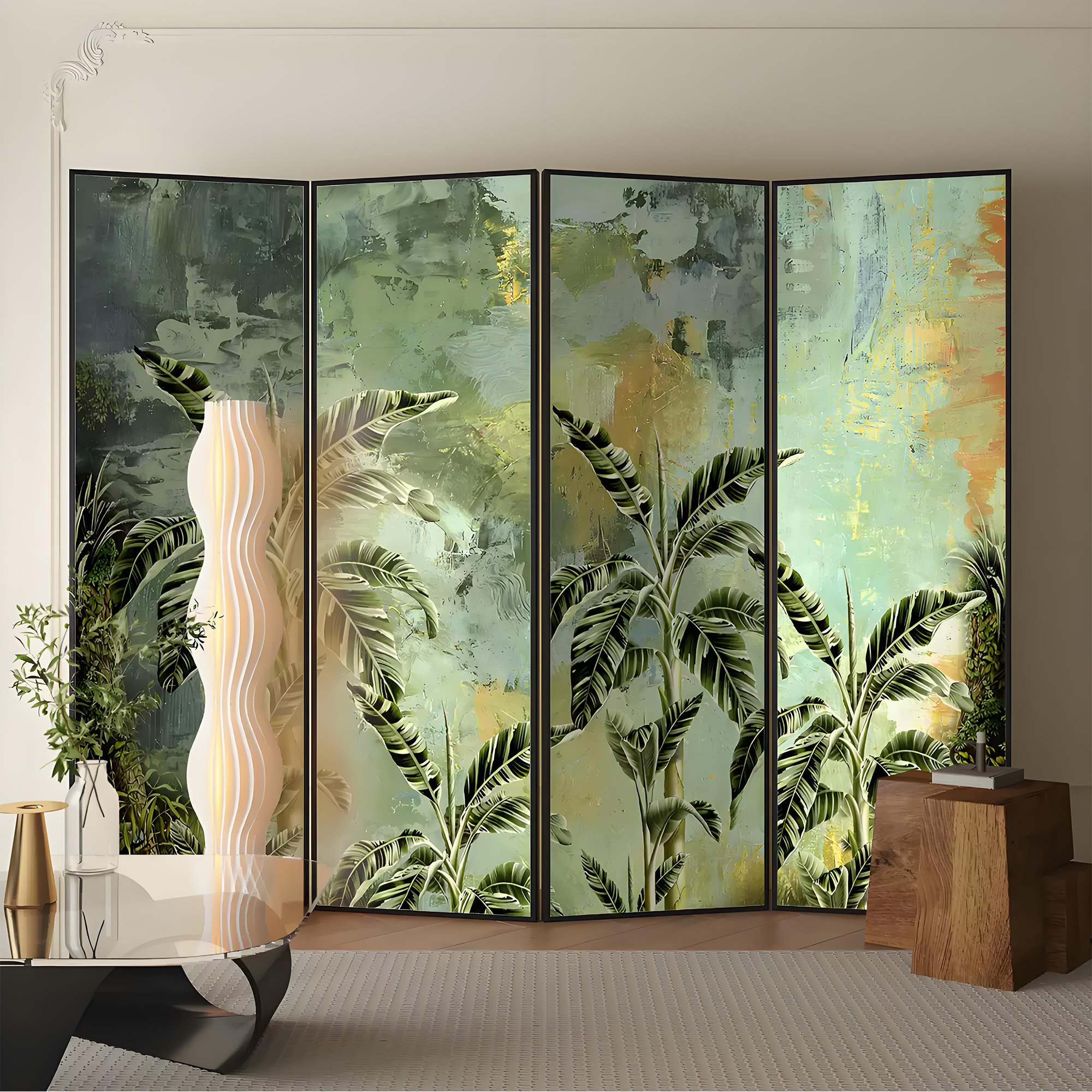 Bay Isle Home™ Tropical Rainforest Screen Divider - Wayfair Canada