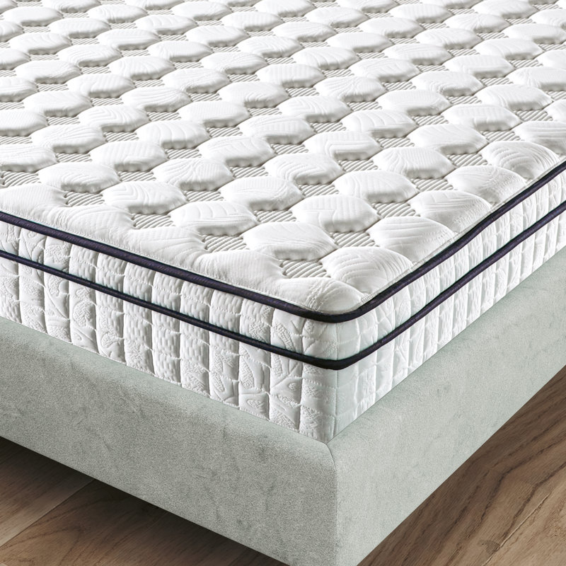 Alwyn Home Quin 12" Queen Size Medium Mattress Gel Memory Foam and ...