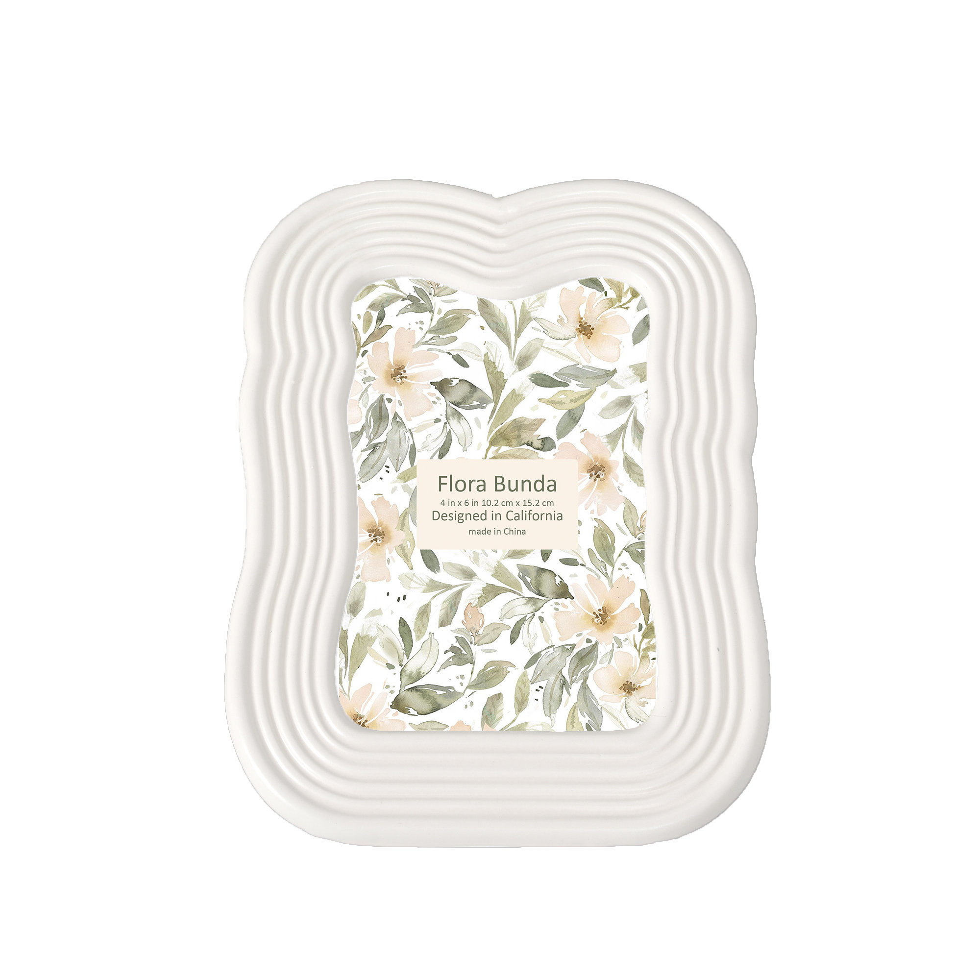 Flora Bunda Ceramic Picture Frame | Wayfair