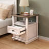 Rosalind Wheeler Bijal 24'' tall Tray Top Frame 2 - Drawer End Table ...