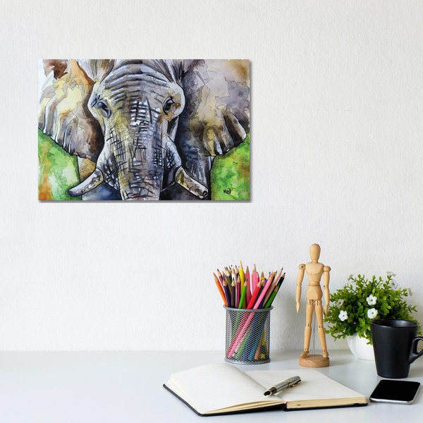 Latitude Vive Bull II by Kim Winberry - Wrapped Canvas Art Prints ...