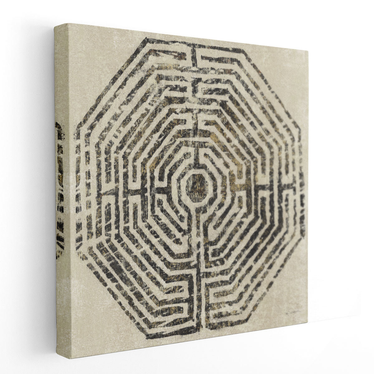 Latitude Run® Labyrinth - Canvas Print Wall Art | Wayfair