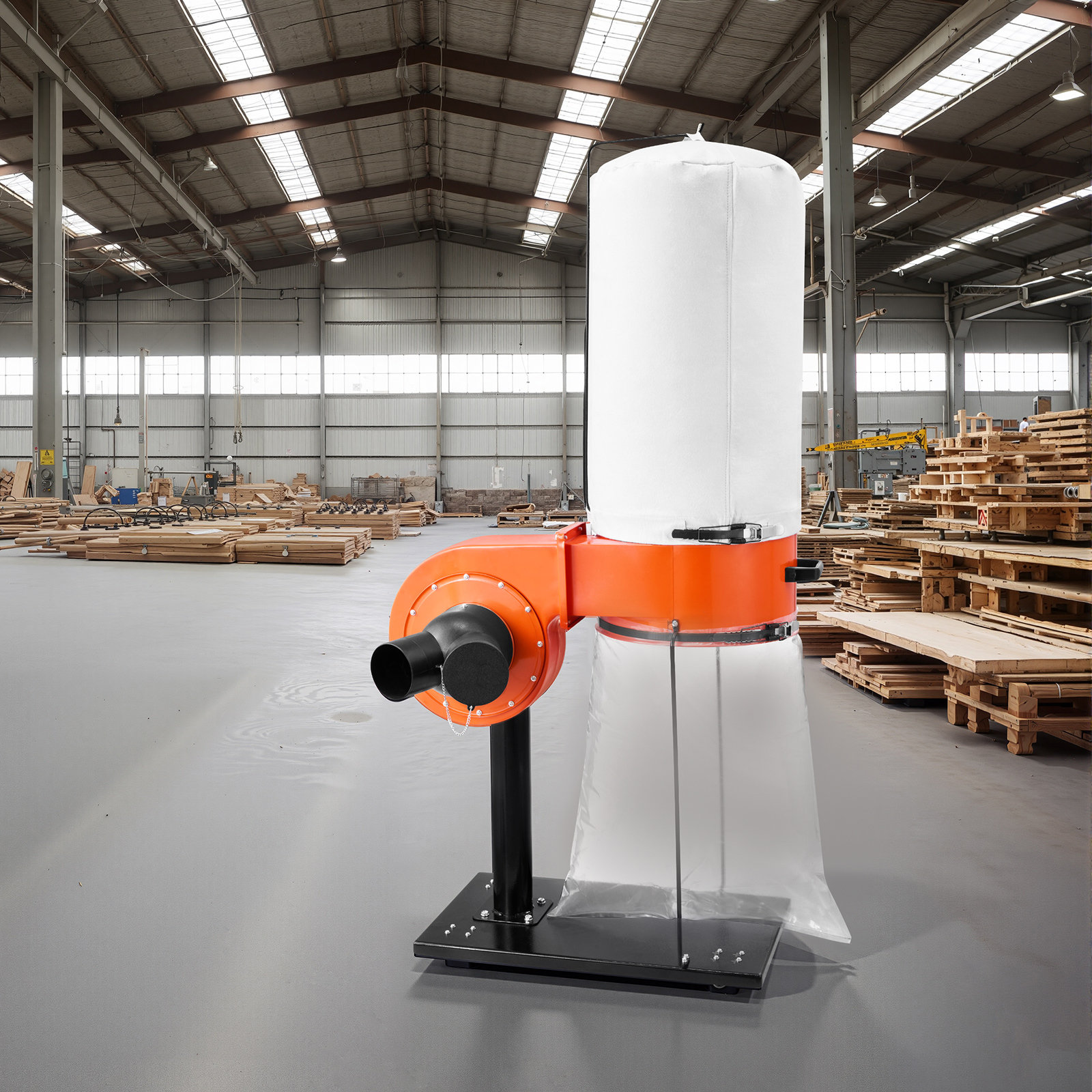WFX Utility™ Dust Collector, 800 CFM 2.5 Micron Vortex Cone Dust ...