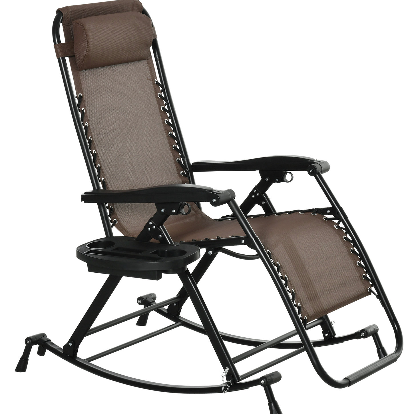 Charlton Home® Delyanka Outdoor Roc Chairs, Foldable Reclining Zero ...