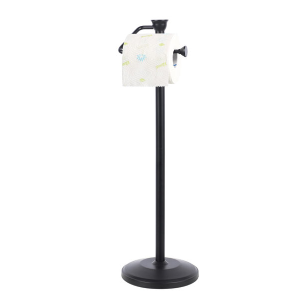 shuoli Toilet Paper Holder Stand, Free Standing Toilet Paper Roll ...