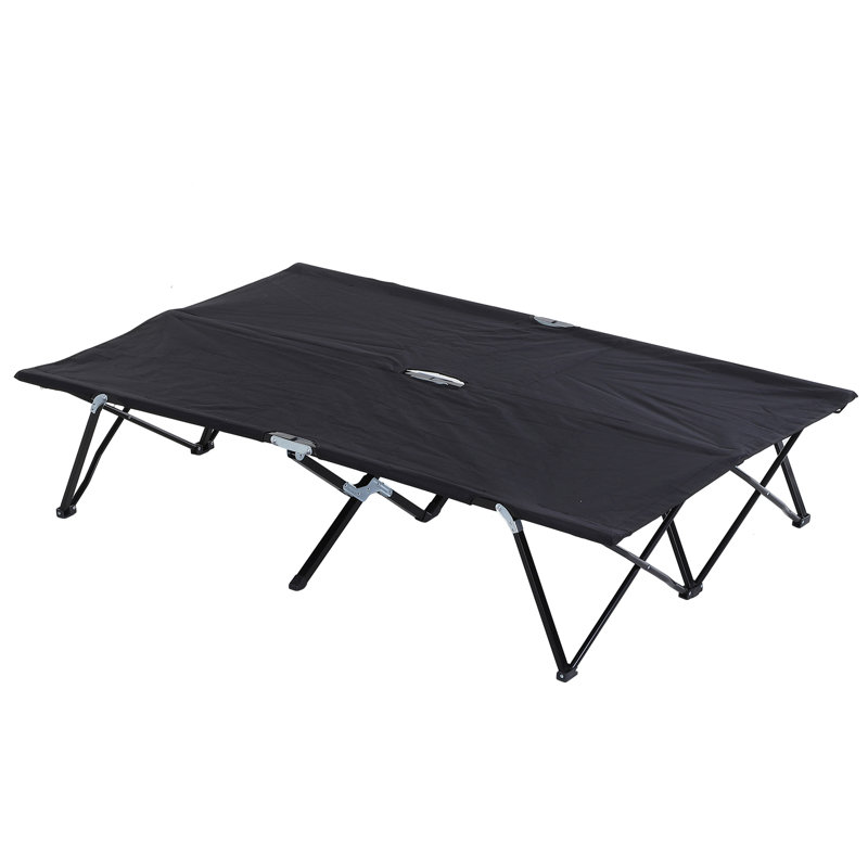 Outsunny Two Person Double Wide Cot & Reviews | Wayfair