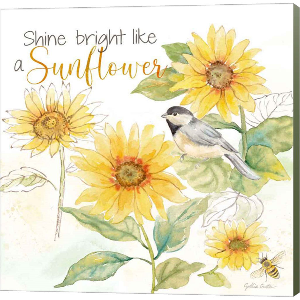 Rosalind Wheeler Be My Sunshine V by Cynthia Coulter - Wrapped Canvas ...