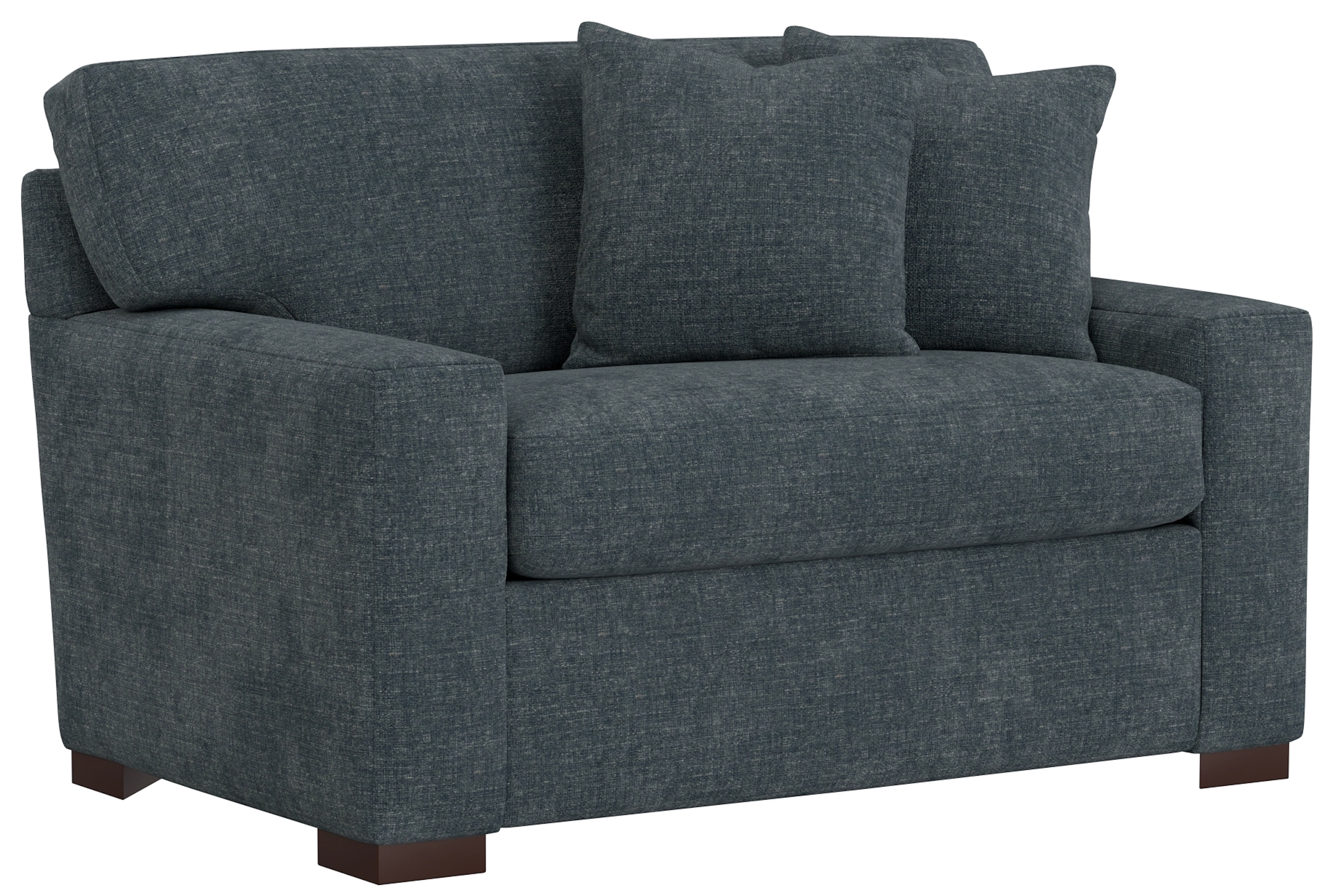 Greyleigh™ Newquay Square Arm Sleeper Sofa with Reversible Cushions ...