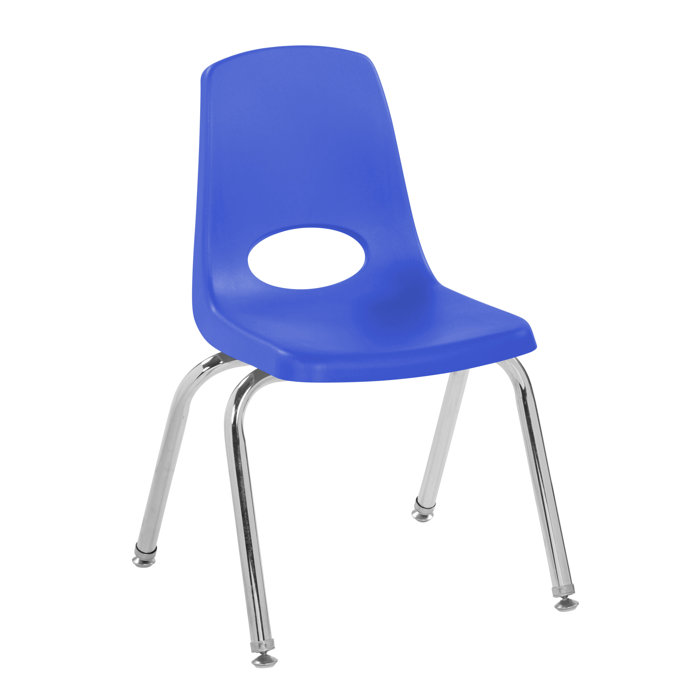 Factory Direct Partners Stacking Classroom Chair ( Set of 6 ) & Reviews ...