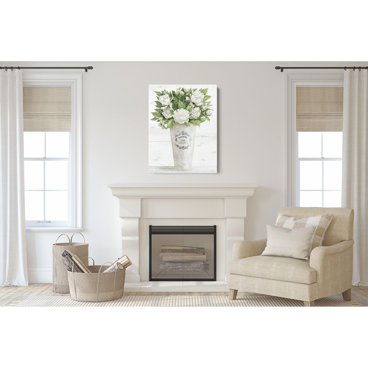 Rosalind Wheeler 'Les Fleurs Pivoines' by Cindy Jacobs, White Flowers ...