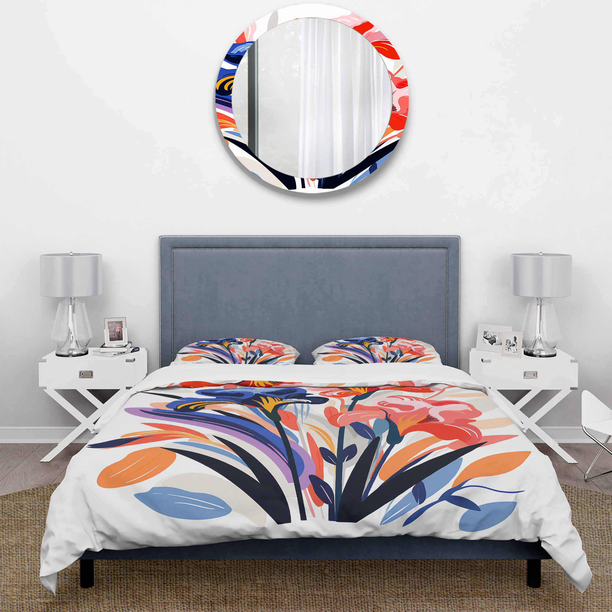 Design Art Henri Matisse Style Floral Pattern III - Assorted Bouquets ...