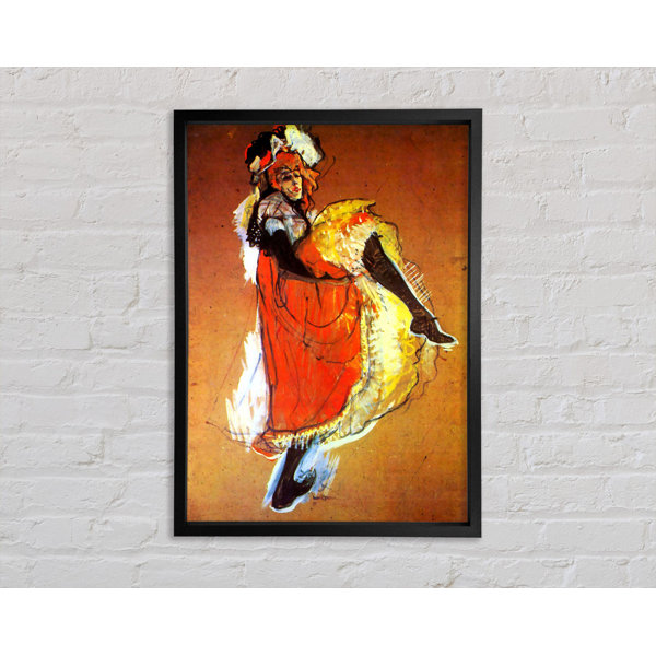 Bright Star Jane Avril Dancing by Henri De Toulouse-Lautrec - Single ...