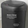 Swan Oval Sensor Bin with Hands-Free Opening Using Motion Sensor ...