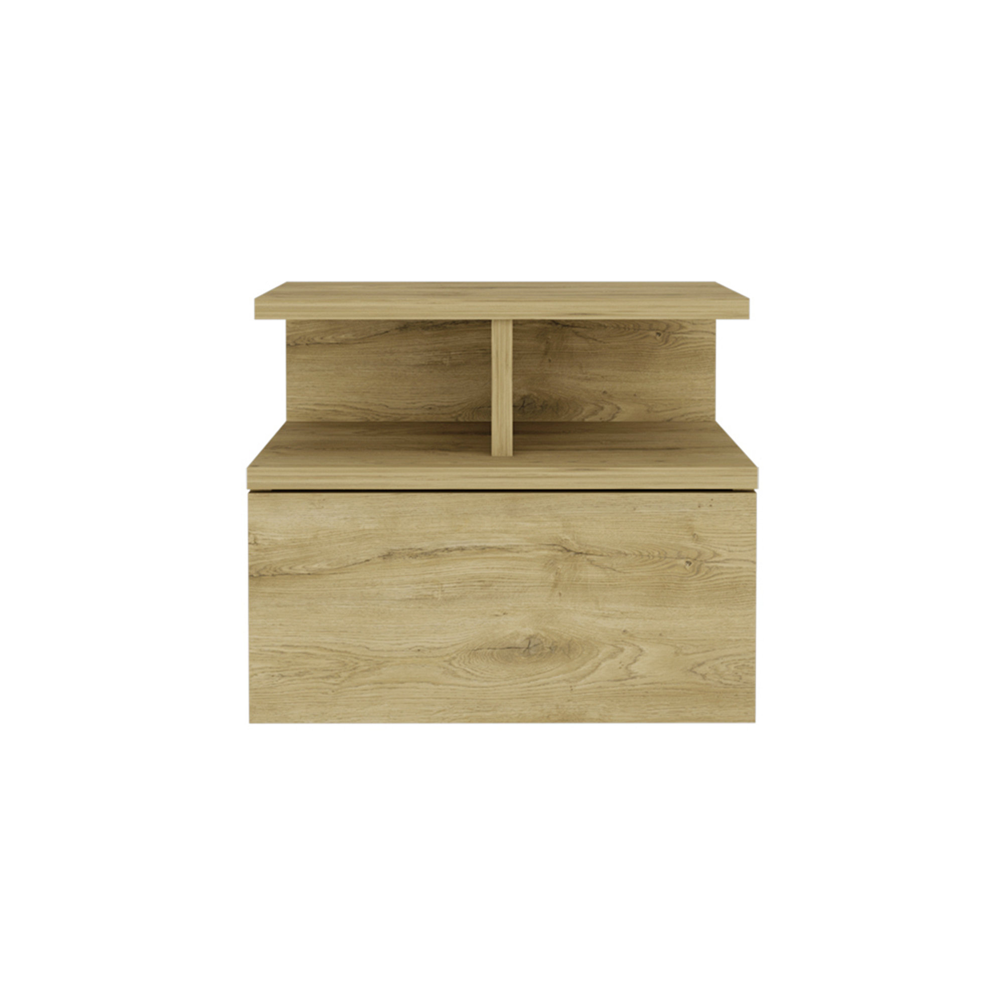 Ebern Designs Toneka Solid + Manufactured Wood Nightstand | Wayfair