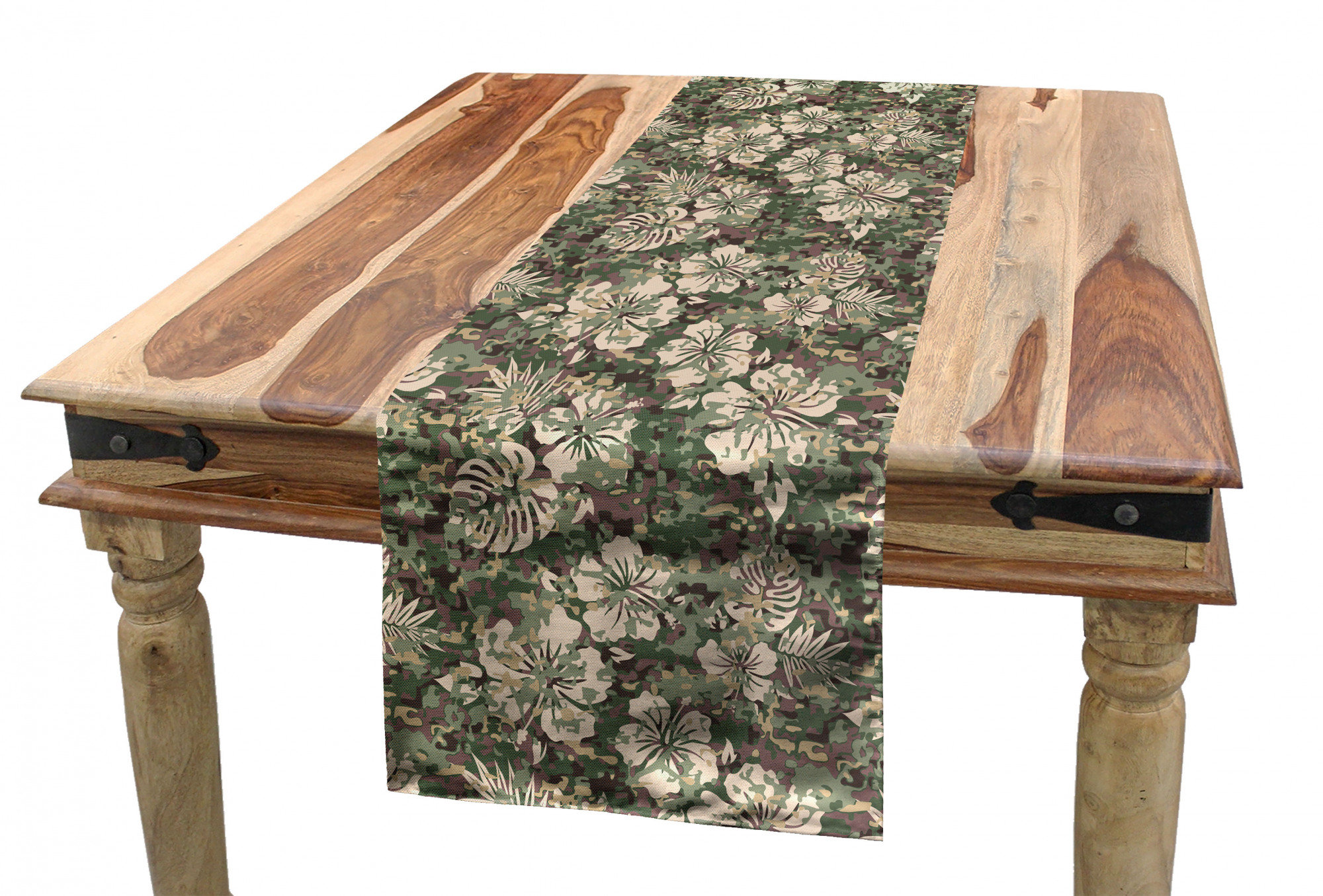 East Urban Home Camo Table Runner | Wayfair