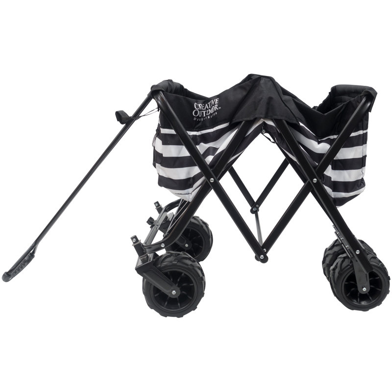 CREATIVE OUTDOOR DISTRIBUTOR All Terrain Folding Utility Pull Wagon ...