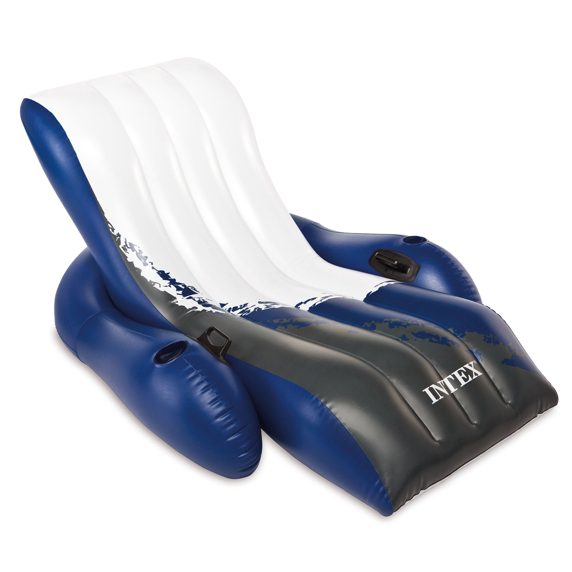 Intex Inflatable Floating Pool Recliner Chair With Cup Holders Large Outdoor And Reviews Wayfair