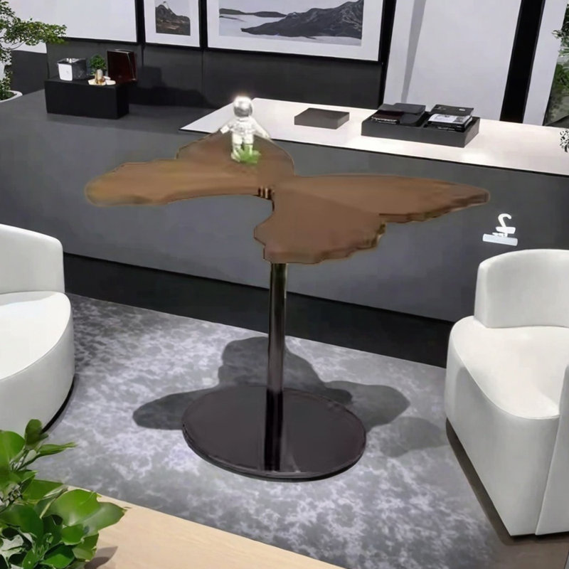 Trentastic Trails Minimalist Irregular Coffee Table | Wayfair