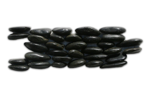 CNKTile Kura Random Natural Stone Pebble Tile Waterproof Impervious ...