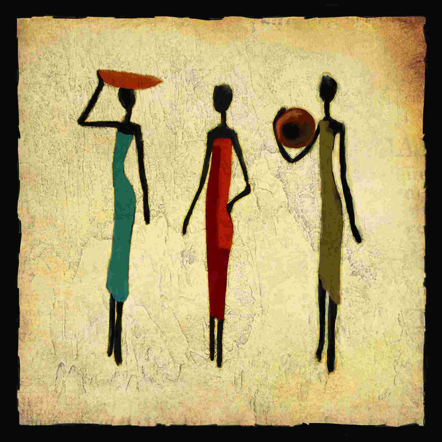 Winston Porter Pattern Women 2 - Wrapped Canvas Painting - Wayfair Canada