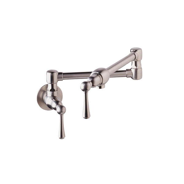 GROHE Zedra Wall Mounted Pot Filler with SilkMove® & Reviews | Wayfair