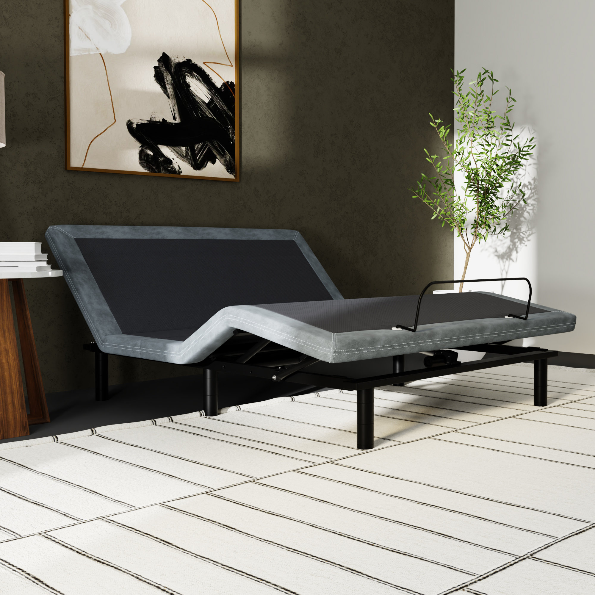 Wayfair Sleep™ Nora Zero Gravity Adjustable Bed with Remote & Reviews ...