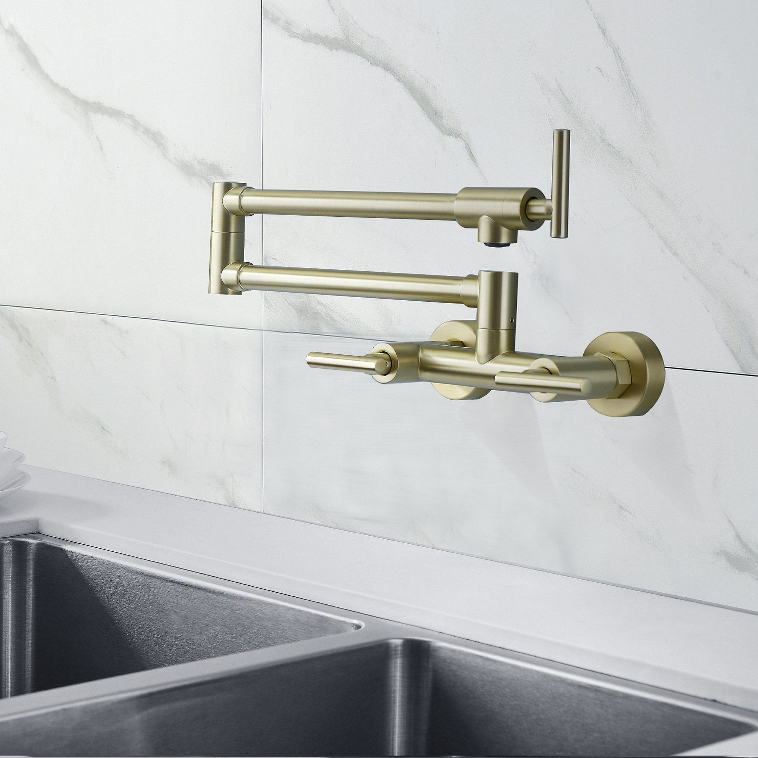 WESTINUS Pull Out Pot Filler with Accessories | Wayfair