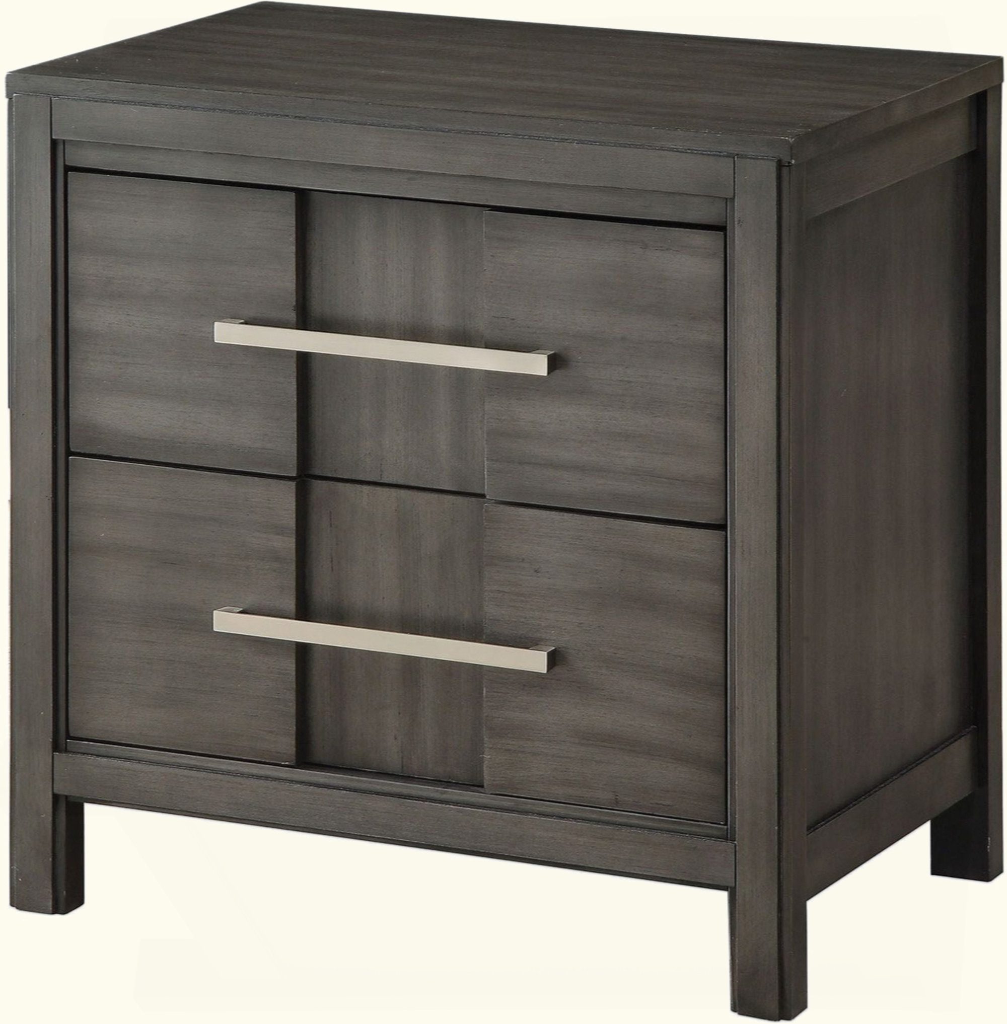 Tech Cube Transitional 1Pc Nightstand English Dovetail Drawer ...