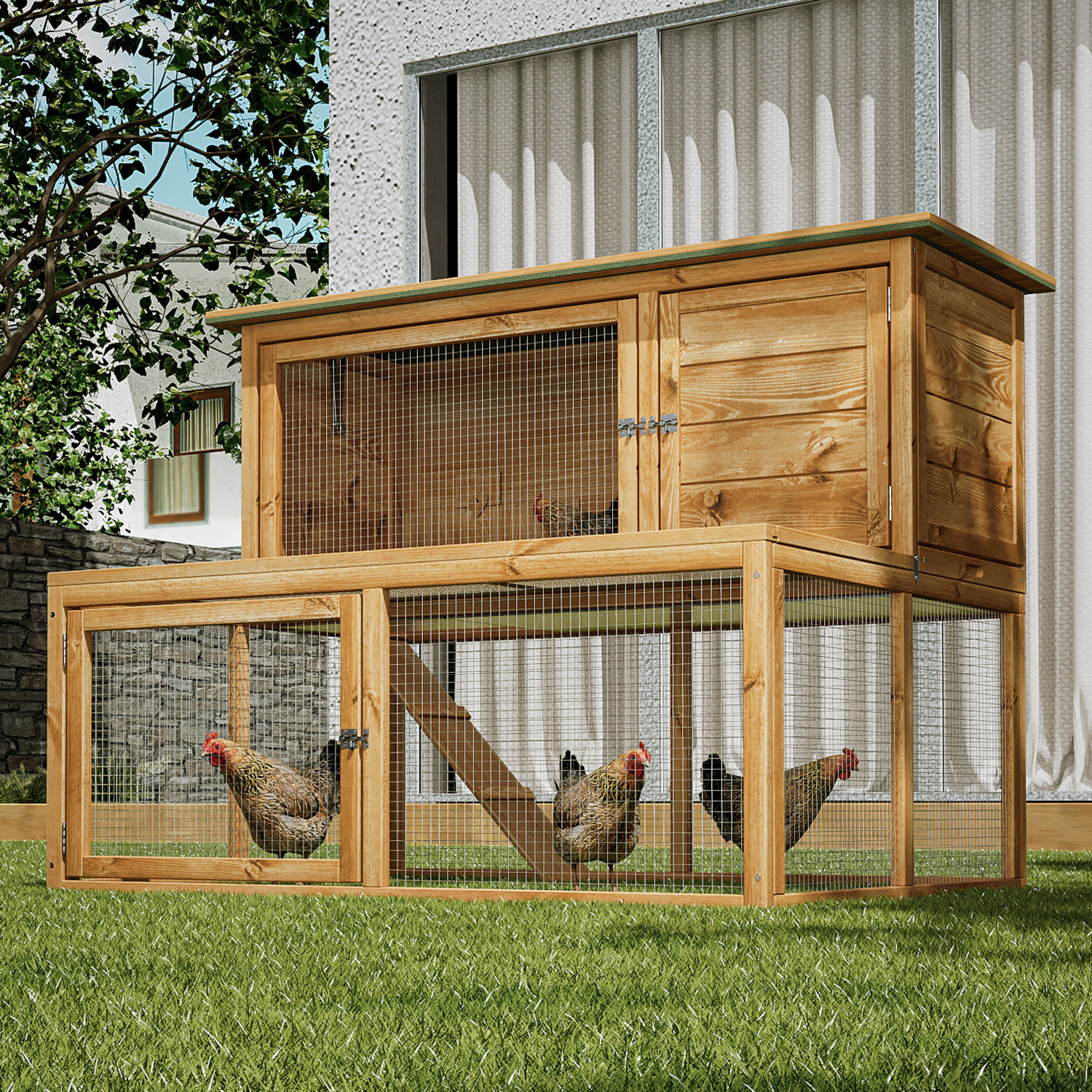 Cage A Poule Mot Croise