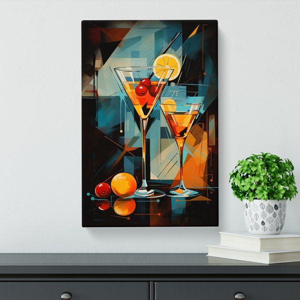 Marlow Home Co. Cocktail Abstract - Art Prints | Wayfair.co.uk
